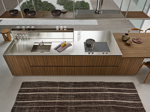 Ernestomeda Modern Kitchens: Made in Italy Luxury Kitchens Cabinet